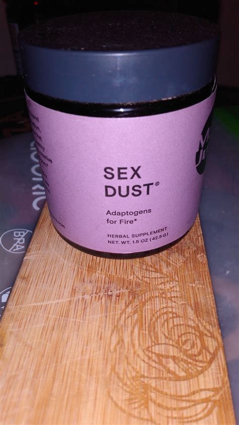 Sex Dust Natural Supplement For Sex Drive And Libido Moon Juice