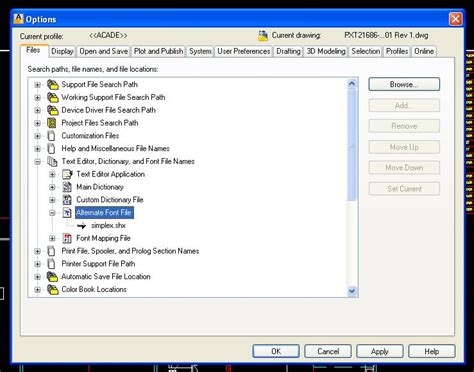 Missing Shx Files Autocad Beginners Area Autocad Forums