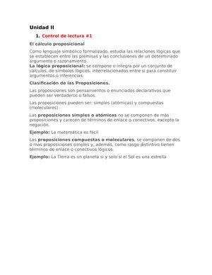GUIA Unidad II Tablas DE Verdad Y Conectivos Logicos Autoguardado