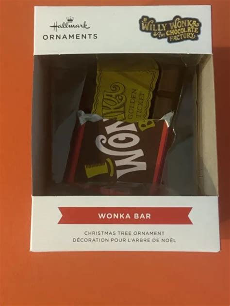 Hallmark Willy Wonka And Chocolate Factory Wonka Bar Golden Ticket
