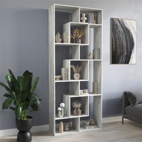 Стеллаж перегородка книжная полка от производителя Drevogoods деревянный из ламинированного