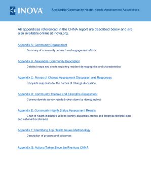 Fillable Online Appendix A Provides A Case Study Example Of A Community Fax Email Print