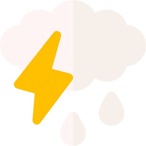 Storm Basic Rounded Flat Icon