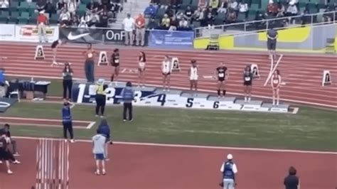 Transgender High School Runner In Oregon Hears Boos From Crowd After Winning Girls 200 Meter