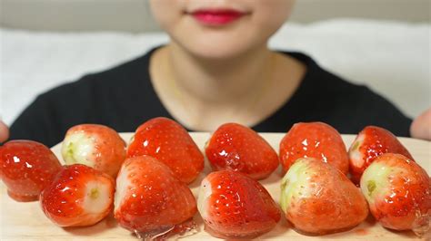 탕후루 먹방 Asmr Fruit Tanghuru Mukbang Asmr Youtube