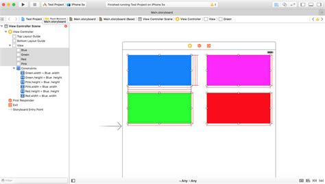 Ios Auto Layout Challenge Please Tell Me What Is Wrong In This Case Stack Overflow