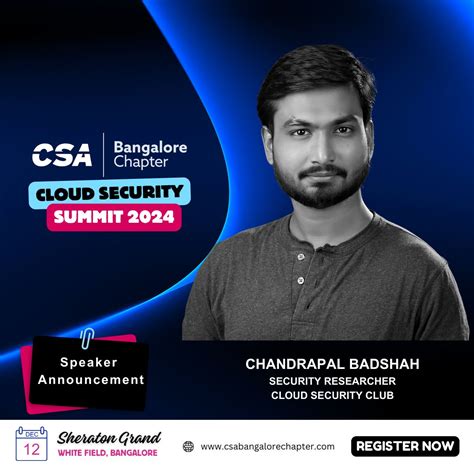 Cloud Security Alliance Bangalore Chapter On Linkedin Cloudsecuritysummit2024 Csabangalore