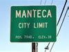 Manteca California Population 71 948 Population Signs On