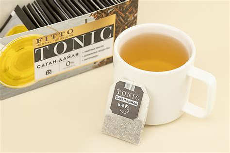 Чай травяной «Fitto» Tonic. Саган-дайля, 25 пакетиков – купить по ...