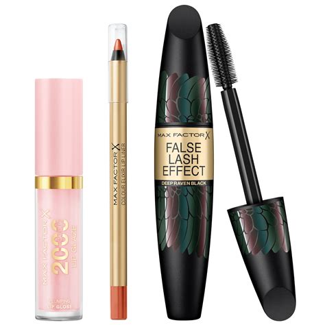 Max Factor Lip Gloss Lip Liner And Mascara Bundle Various Shades Brown N Nude Modesens