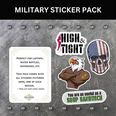 Military Sticker Etsy
