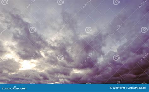 Bark Massive Beautiful Storm Clouds Before The Stroung Rainfall Photo