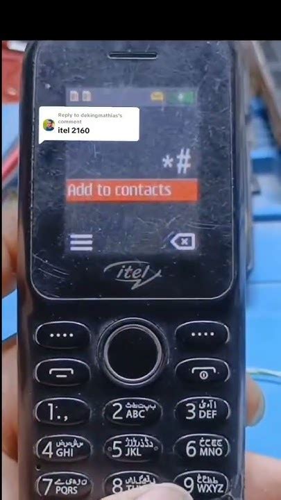 Itel 2160 The Secret Hard Reset Code Youtube