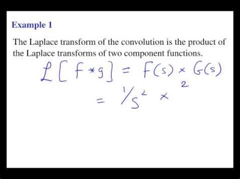 Laplace Transforms Convolution YouTube