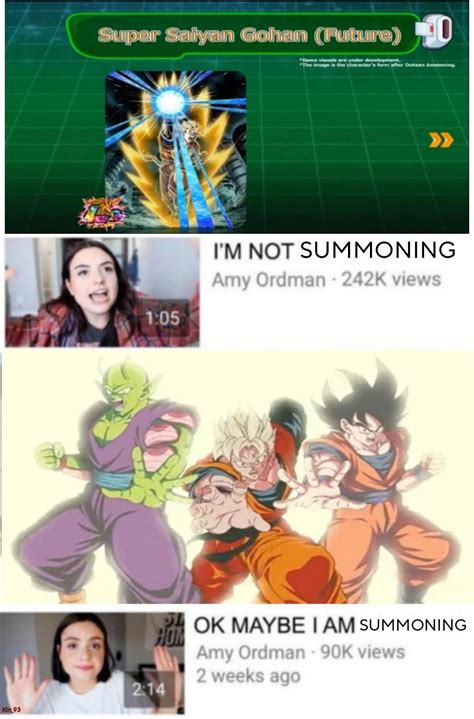 Literally My Live Reaction R Dbzdokkanbattle