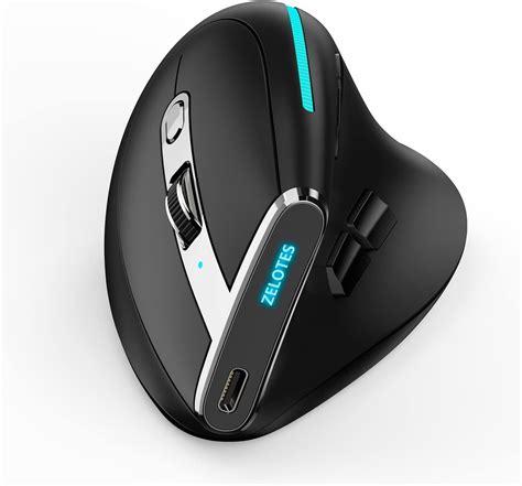Wireless Vertical Ergonomic Mouse Bluetooth G USB Receiver Dual Mode Programmable Wireless