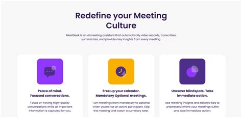 MeetGeek Easy With AI