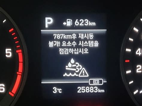 요소수 시스템을 점검하십시오 네이버 블로그