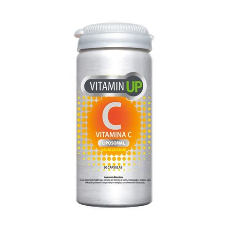 Vitamin Up Vitamina C Liposomal 60 Cápsulas New Science