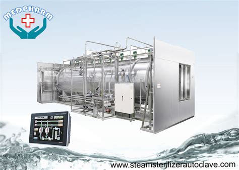 Large Capacity Pass Through Sterilizer Plc Control For Mushroom Cultivation