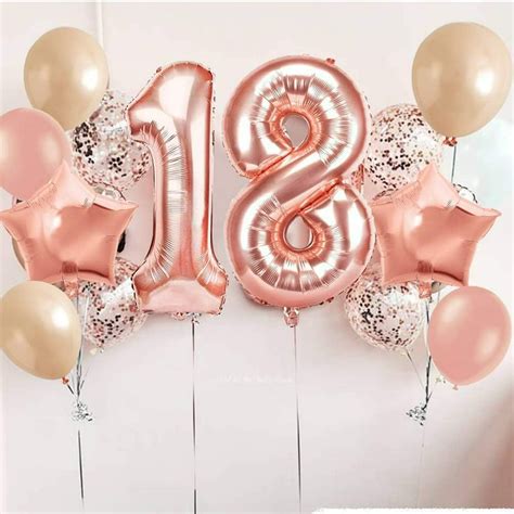 18 Birthday Balloons