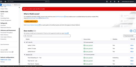 The Provided Model Identifier Is Invalid Aws Repost