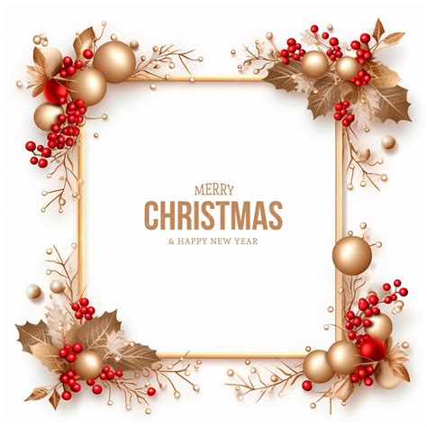 Moldura De Feliz Natal Com Decoração De Desenho De Mão Psd Grátis