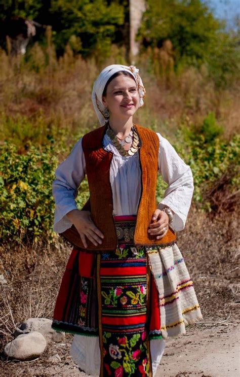 Traditional Bulgarian Festival Attire