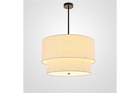 Люстра IMPERIUMLOFT RH TWO-TIER ROUND Shade Linen 75148-22 - выгодная ...