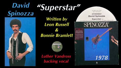 David Spinozza 1978 Superstar Leon Russell Bonnie Bramlett Luther