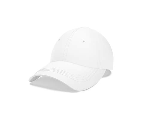 Premium Photo A White Baseball Cap With A White Cap That Says The Word On It