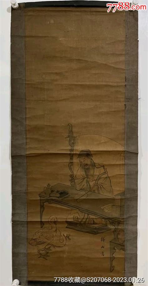 清代人物画 人物国画原作 小馋猫7788商城