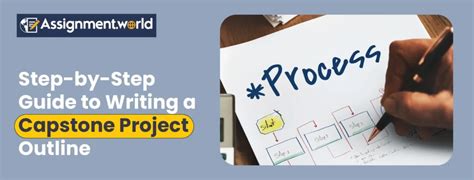 Guide To Writing A Capstone Project Outline Step By Step