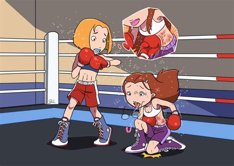Lor Vs Tish Boxing Comm By Herosmacker On Deviantart