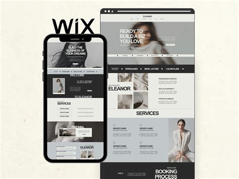 Wix Website Template For Social Media Manager Agency Small Businesses