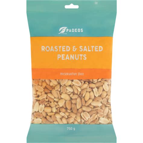 Padkos Roasted And Salted Peanuts 750g Biltong Dried Fruit Nuts And Seeds Food Cupboard Food