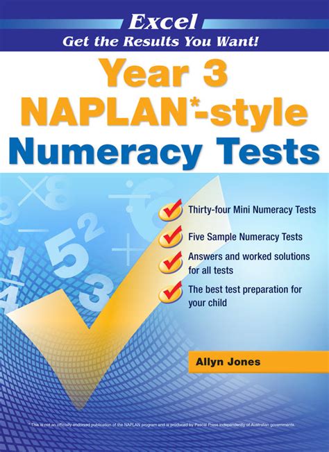 Excel Year 3 Naplan Style Numeracy Tests