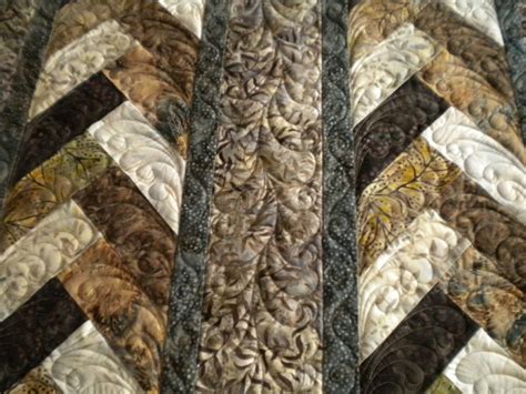 Fiberobsessive Braid Quilt Done And Waiting For Binding