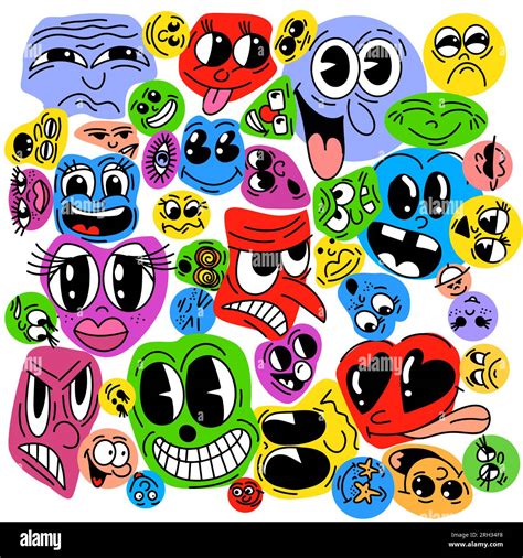Portraits Painting Stock Vector Images Alamy