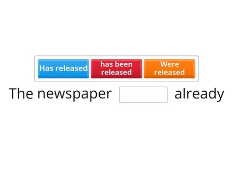 Present Perfect Passive Missing Word