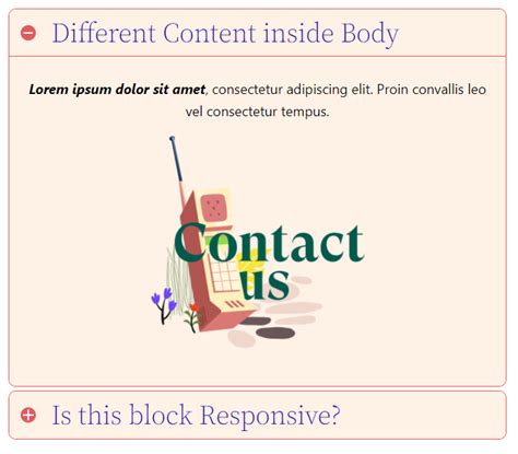 Advanced Accordion Gutenberg Block Wordpress プラグイン 日本語