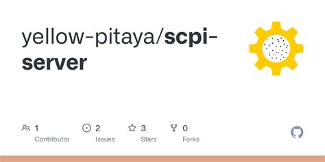 Github Yellow Pitayascpi Server