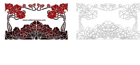 Floral Frieze Design Craftsmanspace