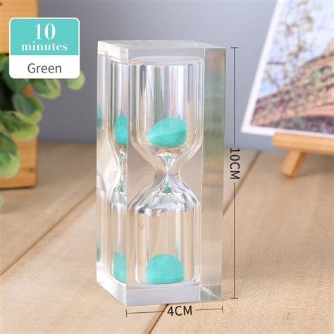 Mini Sand Timer 10 Minutes Sandglass 5 Colored Tra Grandado