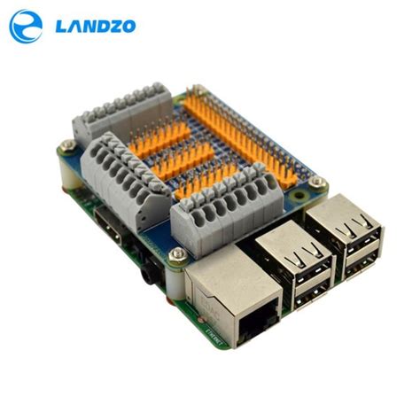 Landzo Raspberry Pi 2 3 Model B Gpio Extension Board Multifunction