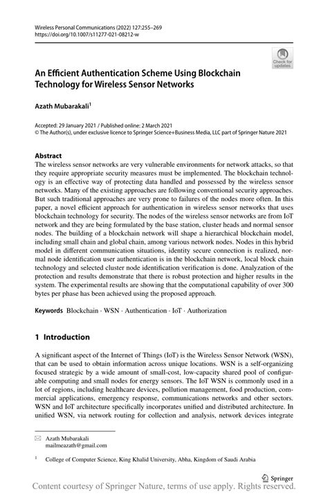an efficient authentication scheme using blockchain technology for