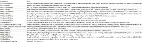 Monitor For Errors In Your Ssas Ssrs Ssis Agent And Full Text Services Sqlservercentral