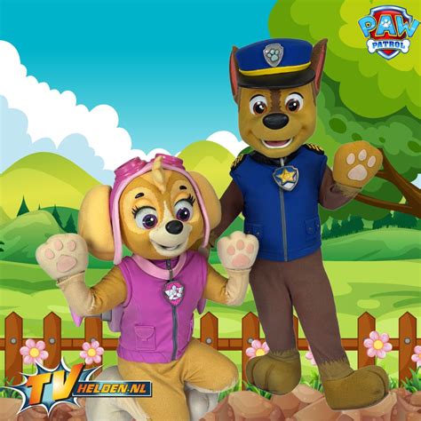 Skye And Chase Boeken Of Inhuren Paw Patrol Meet And Greet Voor Retail