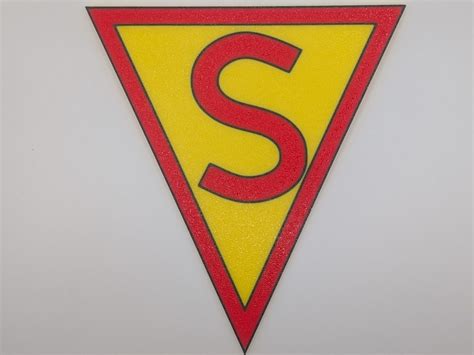 Free Stl File Superman Shield 1938 🦸‍♂️ 3mf・design To Download And 3d Print・cults