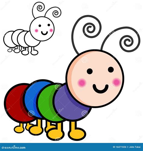Caterpillar Cartoon Bugs Royalty Free Stock Image Image 16471026